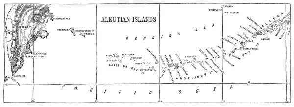 Aleutian Islands Map