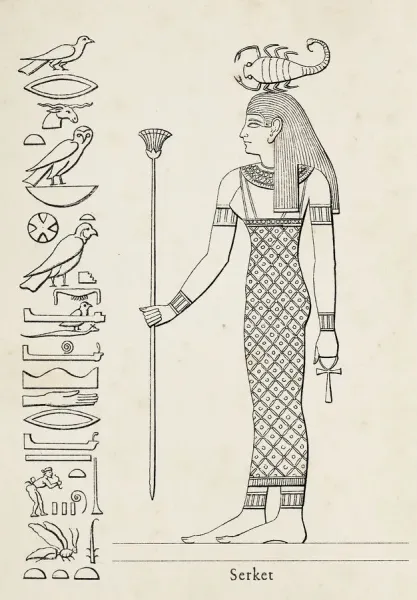 Serqet Egyptian God