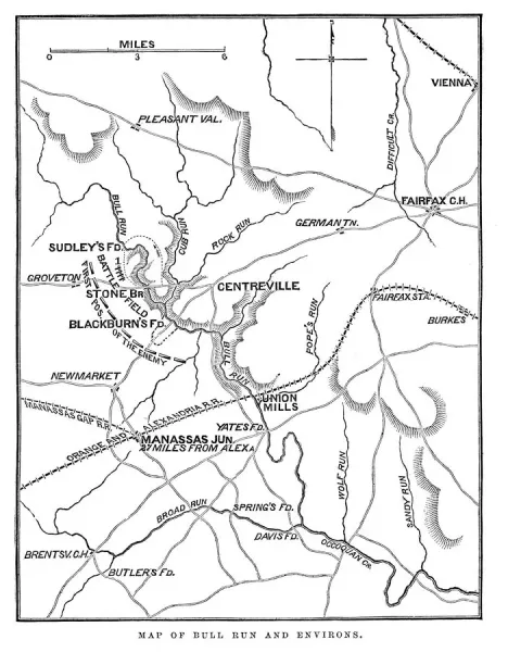 Battle Of Bull Run Photographs