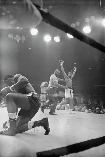 Muhammad Ali Sonny Liston Knockout