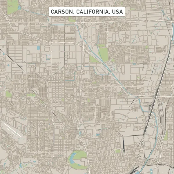 Street Map Carson City