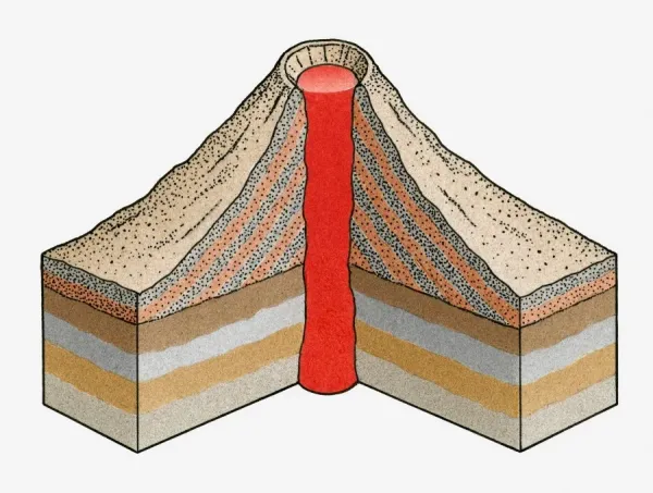 Ash Cinder Volcano
