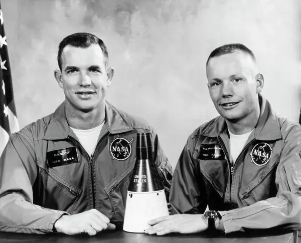 David Scott And Neil Armstrong Project Gemini