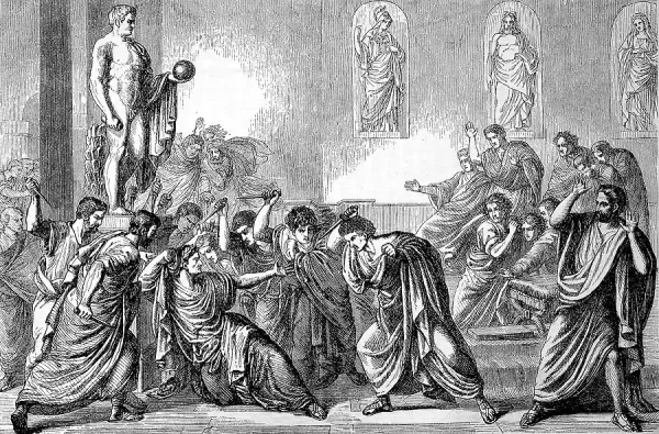 Rome Julius Caesar Death Art