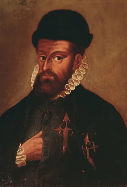 Pizarro Conquistador Portrait Of Francisco Pizarro (1476 1541),