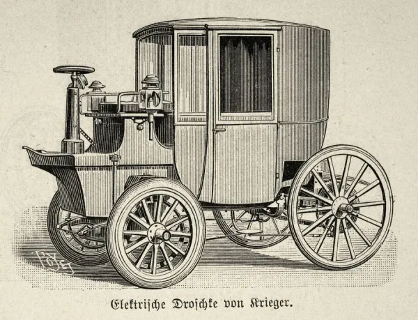 Amazing Photos Of The First Electric Cars From The 1890s