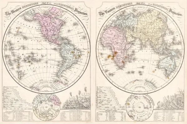 Modern Eastern Hemisphere Map