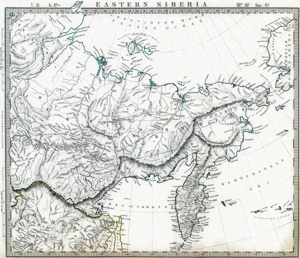 Eastern Siberia Map What Is The Location Of Siberia On The Map?