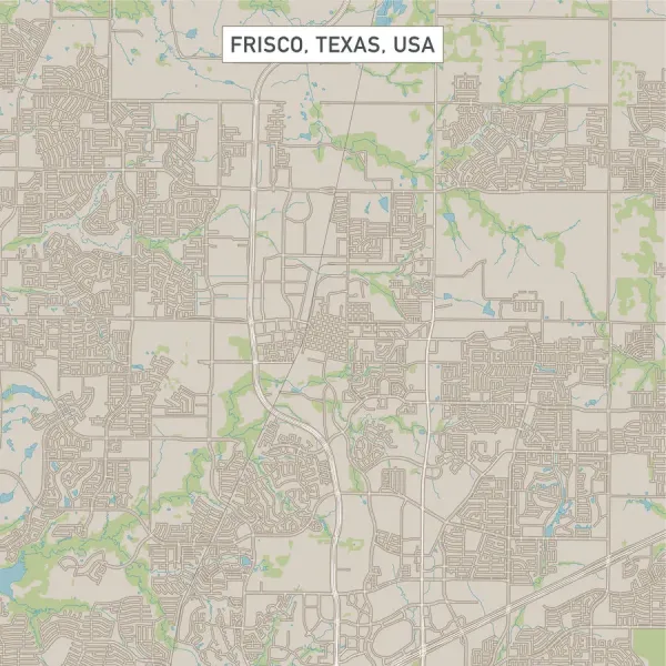 Frisco Texas Map With Cities DNT And Dallas Parkway Widening | Frisco,