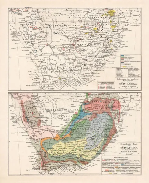 Geological Maps Of South Africa