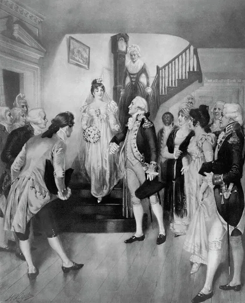 George Washington Married Martha