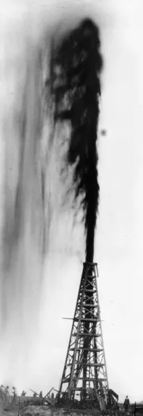 Spindletop Oil Gusher 1901