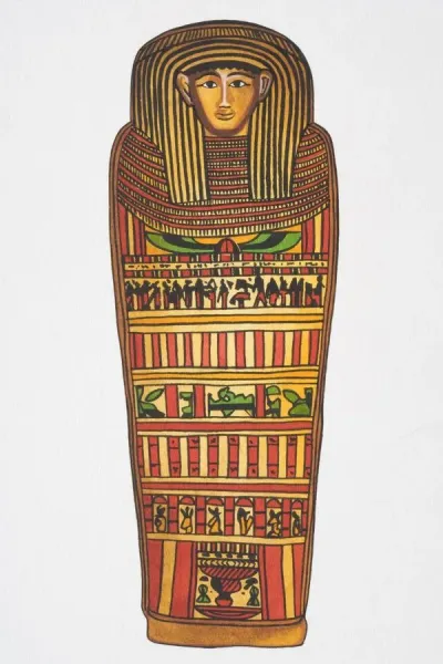 Ancient Egypt Mummy Clipart