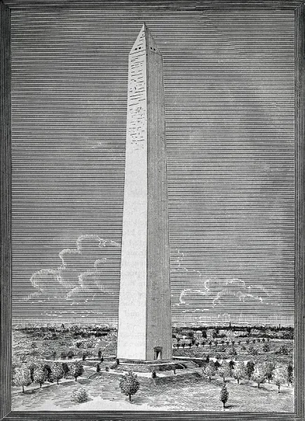 Washington Monument Illustration