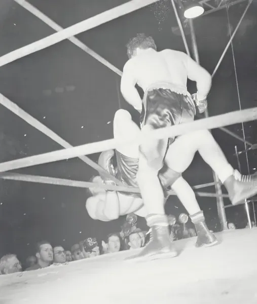 Boxing Buddy Baer 1942 Joe Louis Vs. Buddy Baer... Boxing...