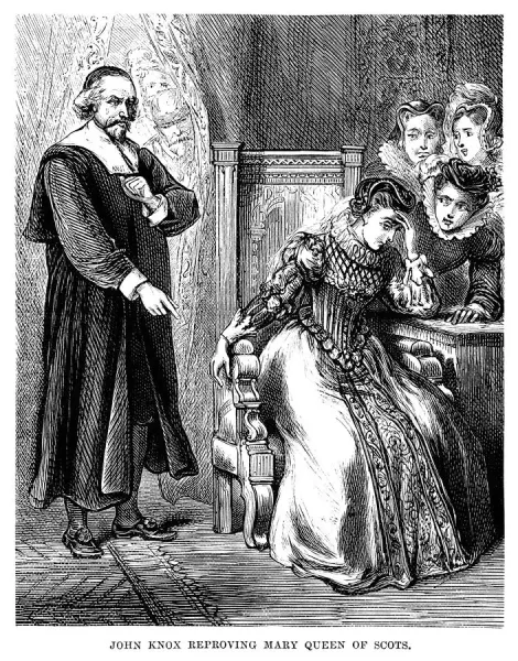 John Knox And Queen Mary