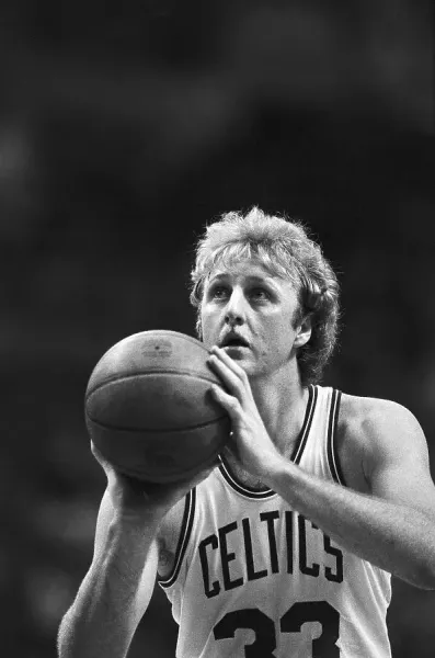 Larry Bird Shooting