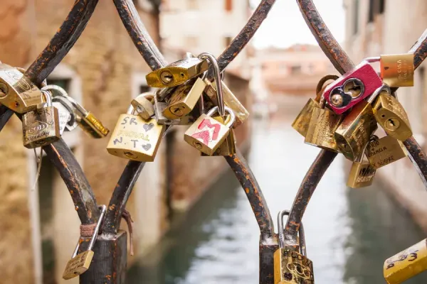 Padlock Bridge Venice