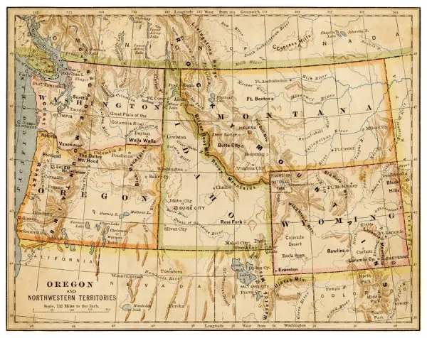 Map Of Northwest Oregon Embark On A Scenic Pacific Northwest Road Trip