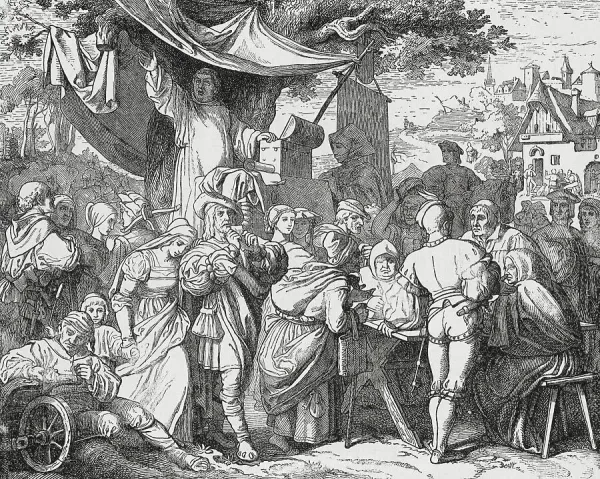 Johann Tetzel And Martin Luther Musical „Martin Luther“ In Pommern