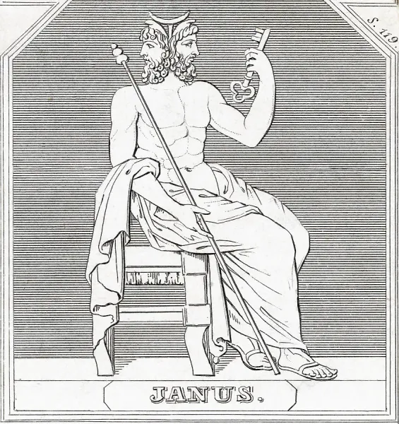 Janus Roman God Photograph Janus Roman God Fine Art