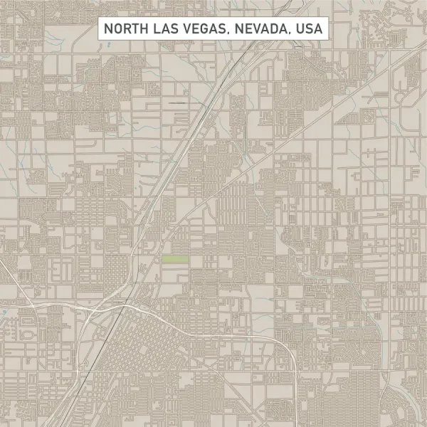 North Las Vegas Street Map North Las Vegas Nevada Zip Code Maps