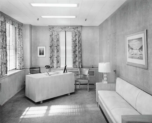 1950s Office Interior