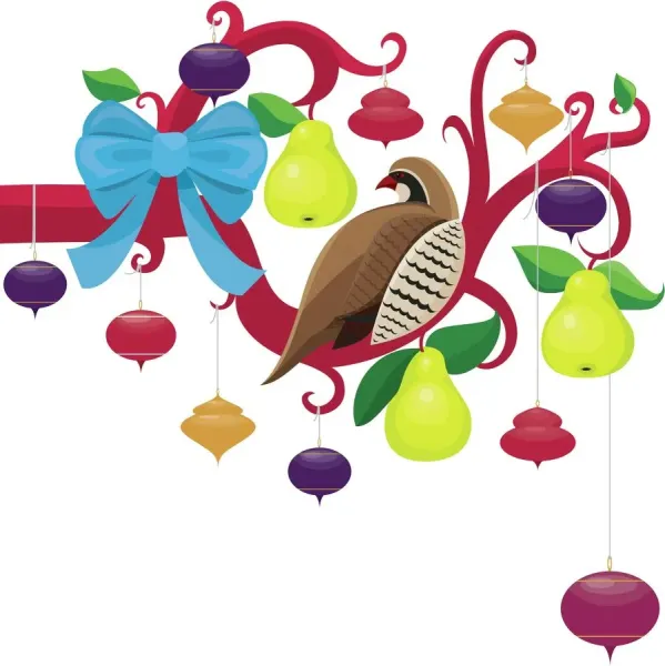 A Partridge In A Pear Tree Christmas Partridge In A Pear Tree