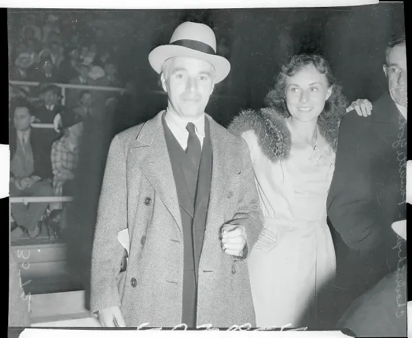 Paulette Goddard En Charlie Chaplin Paulette Goddard, 1936. A Jewish