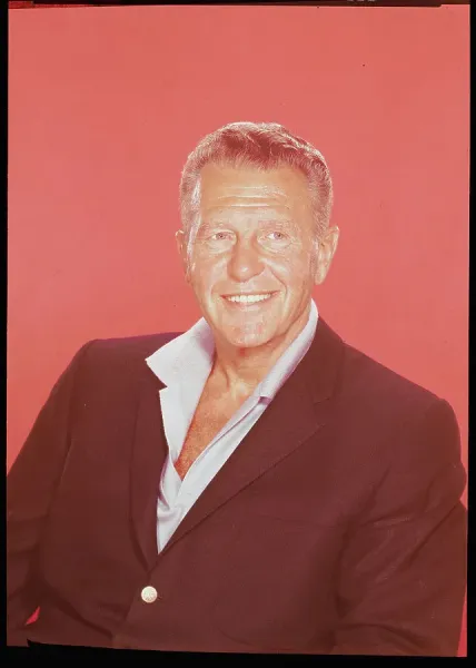 Ralph Bellamy Actor 1953 Press Photo Actor Ralph Bellamy On "Man