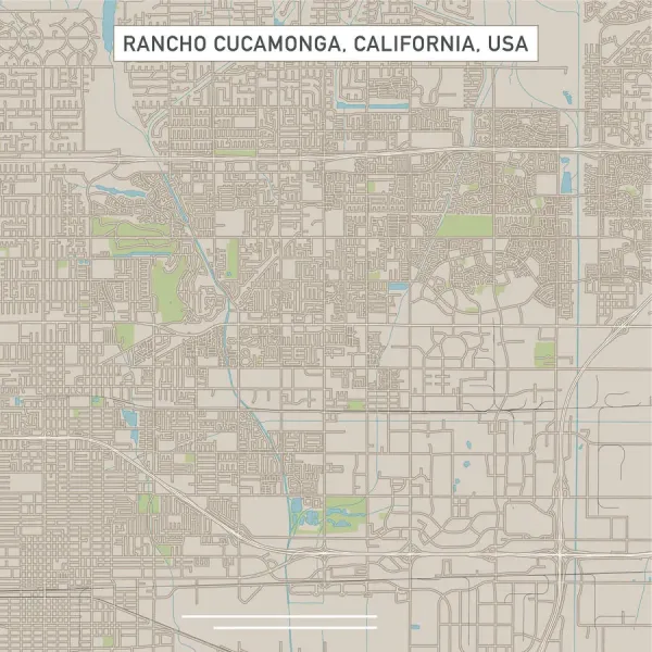 Rancho Cucamonga California Map Rancho Cucamonga ZIP Code Map | Rancho