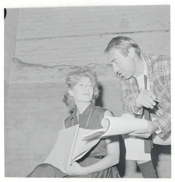 Gary Merrill 1962 Press Photo Gary Merrill American Film TV Actor