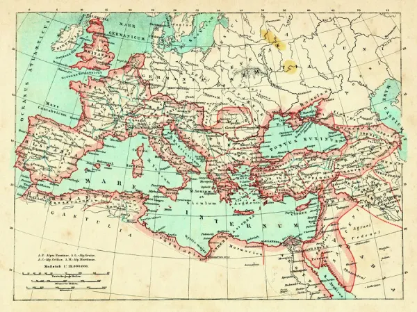 Roman Empire Map At Its Height