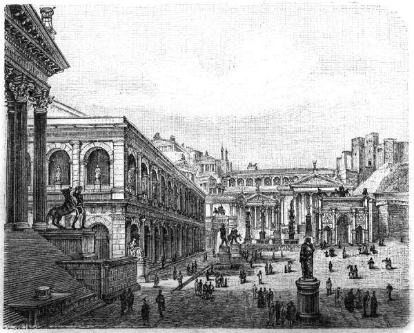 Roman Forum Reconstruction