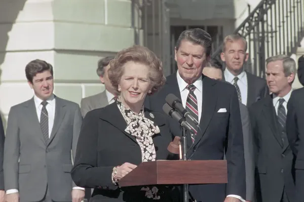 Margaret Thatcher And Ronald Reagan