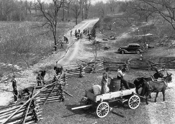 Wpa Workers WPA Project Photographs From 1935 1936
