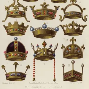 Crowns And Coronets Wallpaper