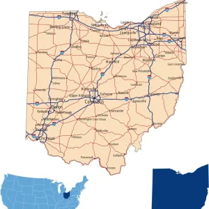 Ohio Road Map