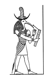 Egyptian God Thoth Drawing The Aerie: Egyptian God Sketches